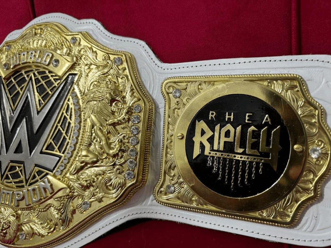 Rhea Ripley Women's Heavyweight Championship Replica Belt – Premium 2mm ...