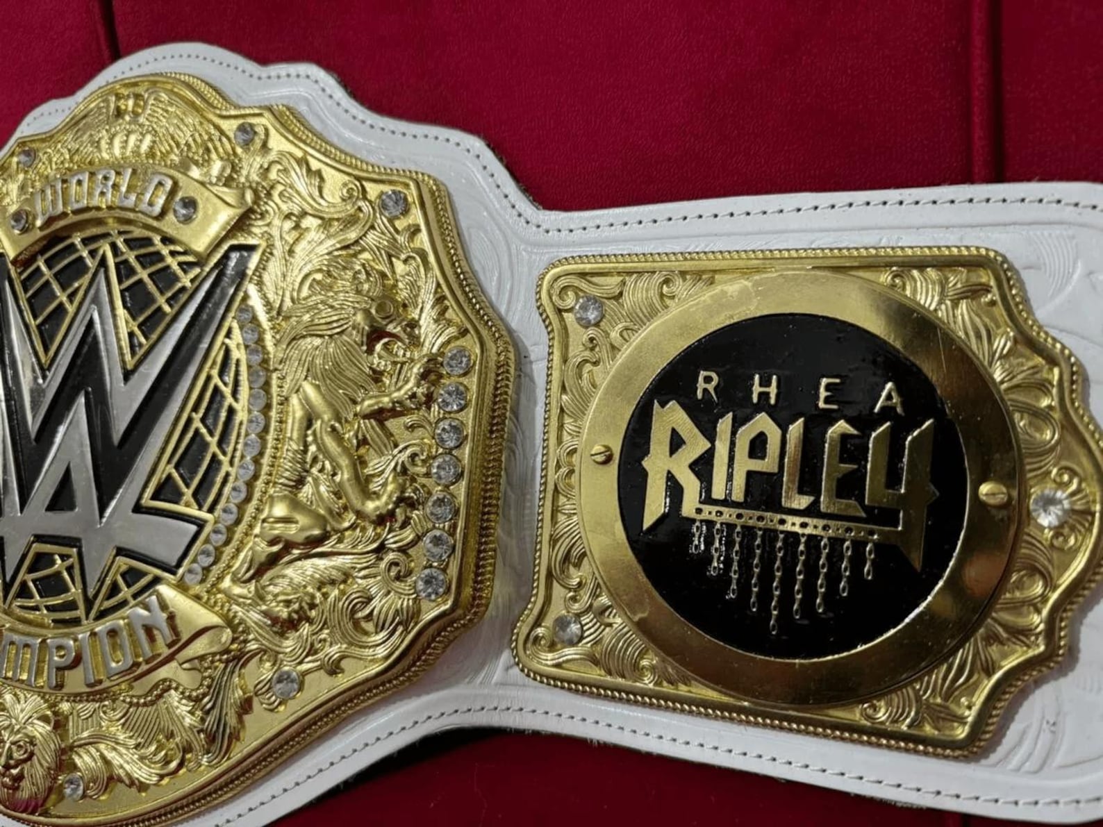 Rhea Ripley Women's Heavyweight Championship Replica Belt – Premium 2mm ...