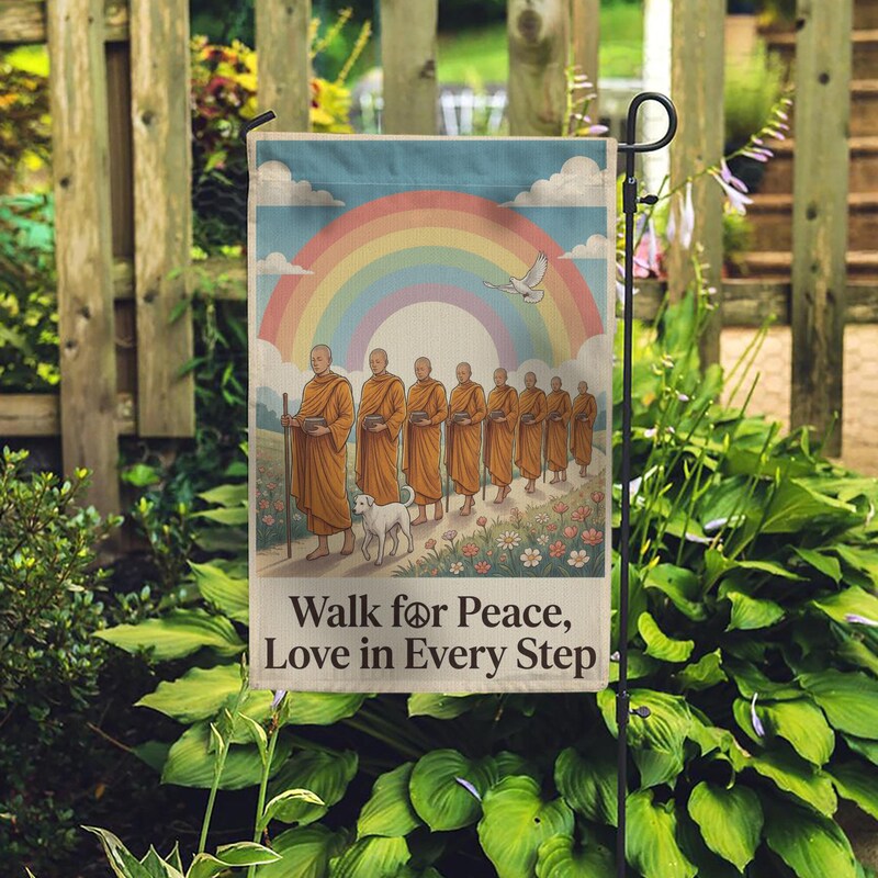 Walk for Peace Flag - Etsy