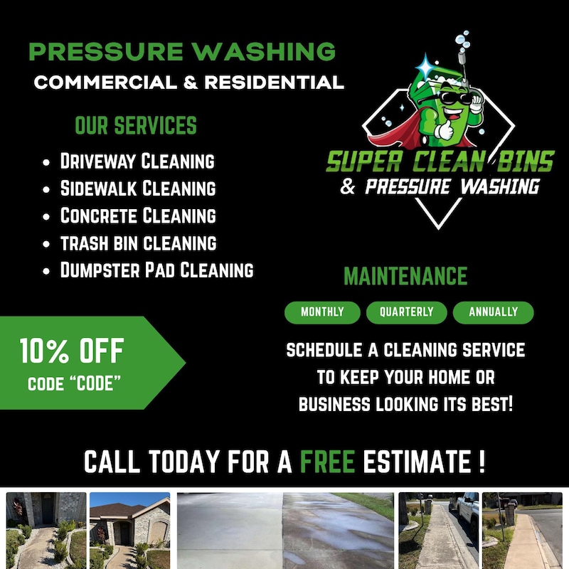 Pressure Washing Flyer - Etsy
