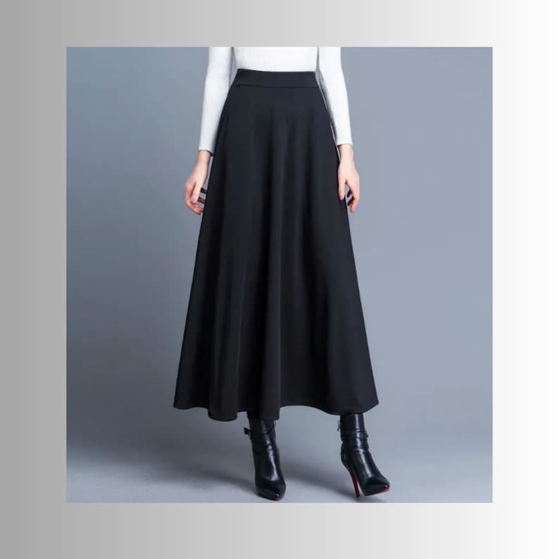 Woman's Long Silk Skirt Sewing Pattern: Plus Sizes (PDF Pattern) - Etsy
