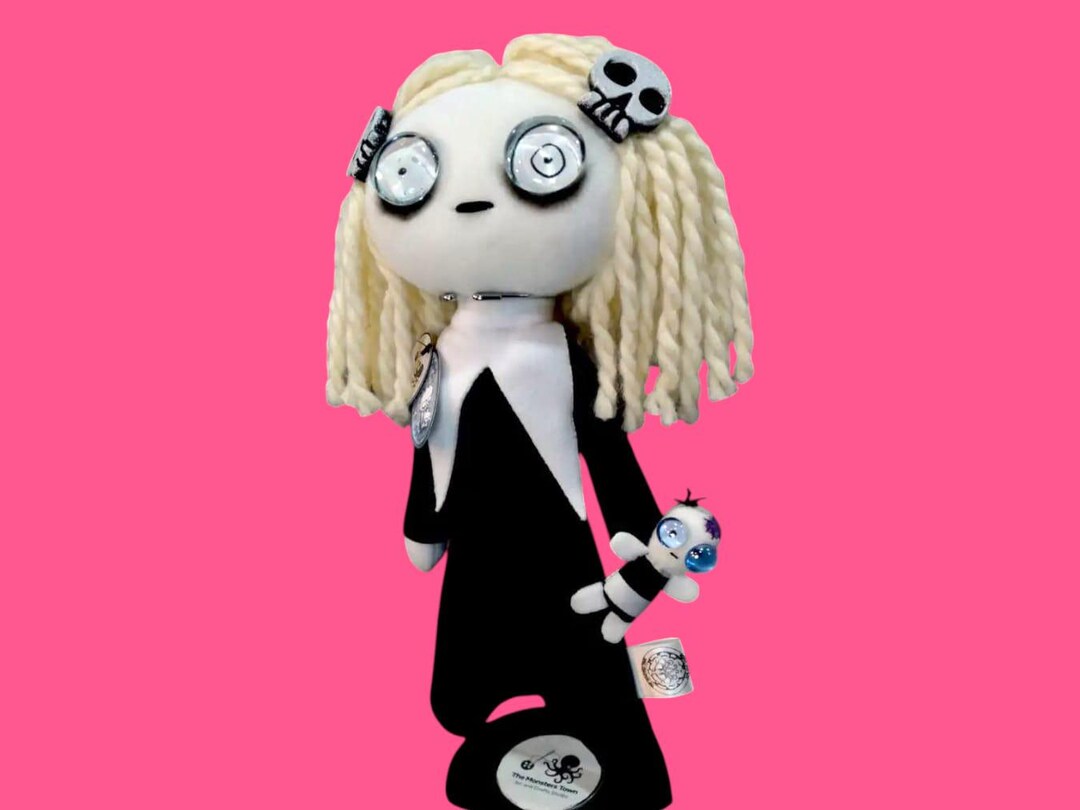 Lenore the Cute Little Dead Girl Handmade Plush Doll for Collectors - Etsy