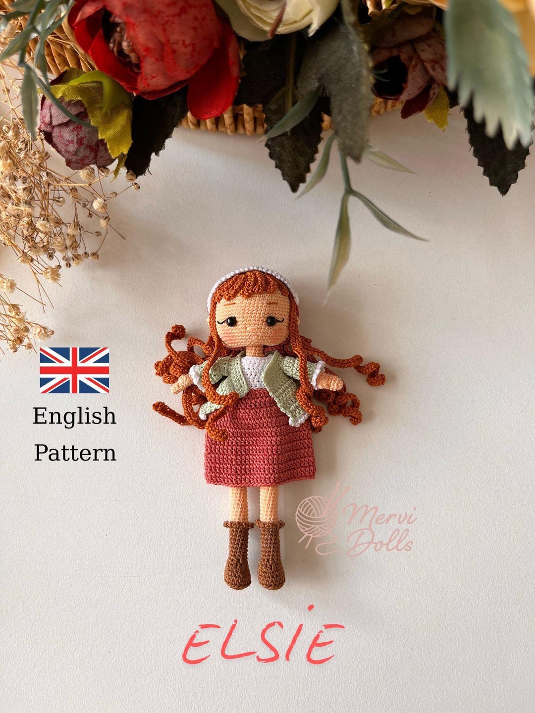 Elsie Miniature Doll Crochet Pattern: Handmade Amigurumi Tutorial ...