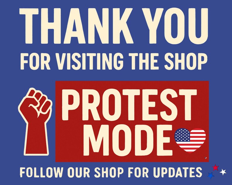 No Kings Protest. Rejecting Kings Digital Protest Sign – Instant ...