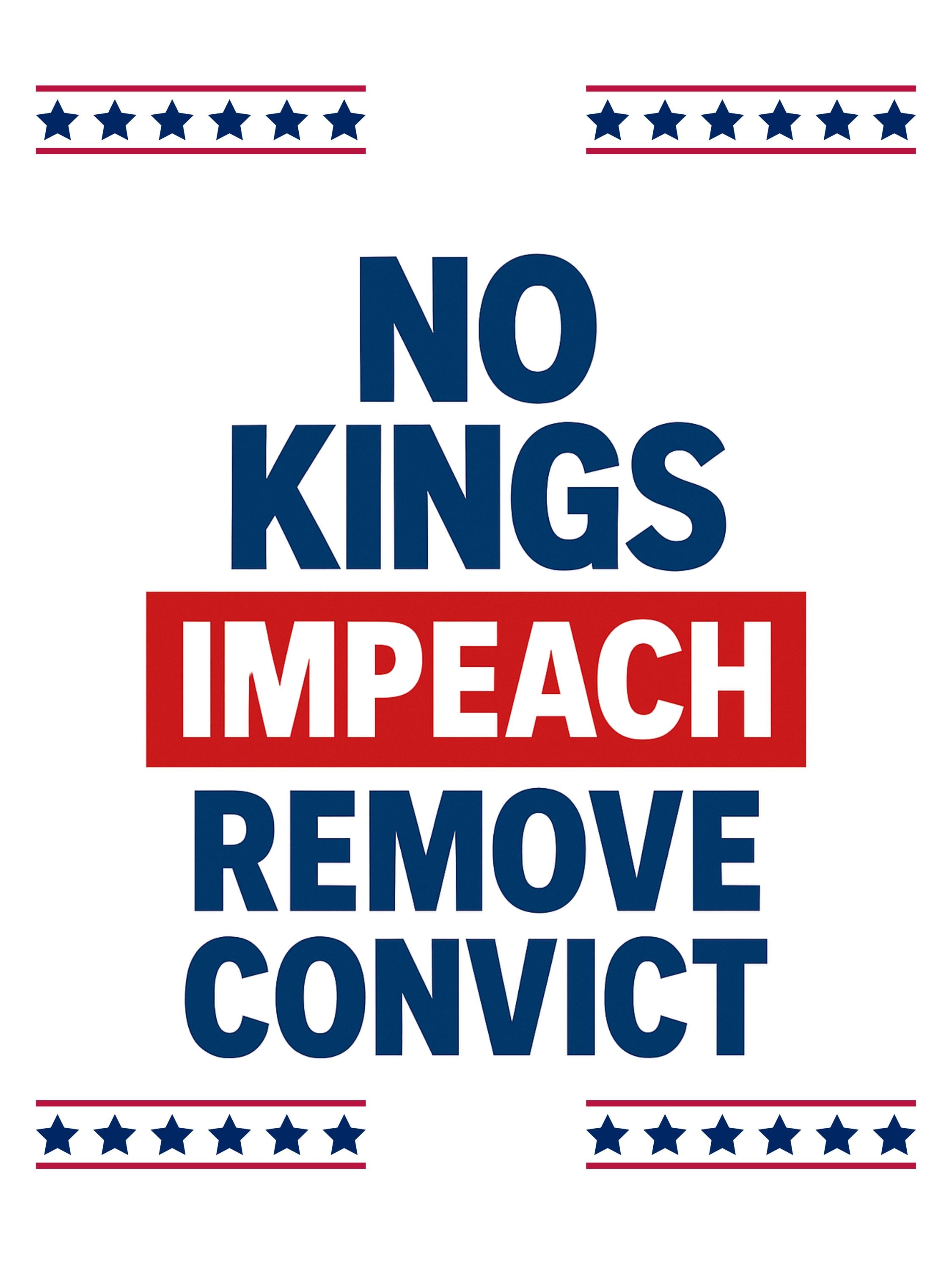Anti-trump Protest Poster: Impeach, Remove, Convict (instant Download ...
