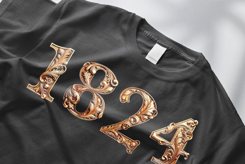 Royal Gold Alphabet PNG: Luxury Letters & Numbers (digital Download) - Etsy