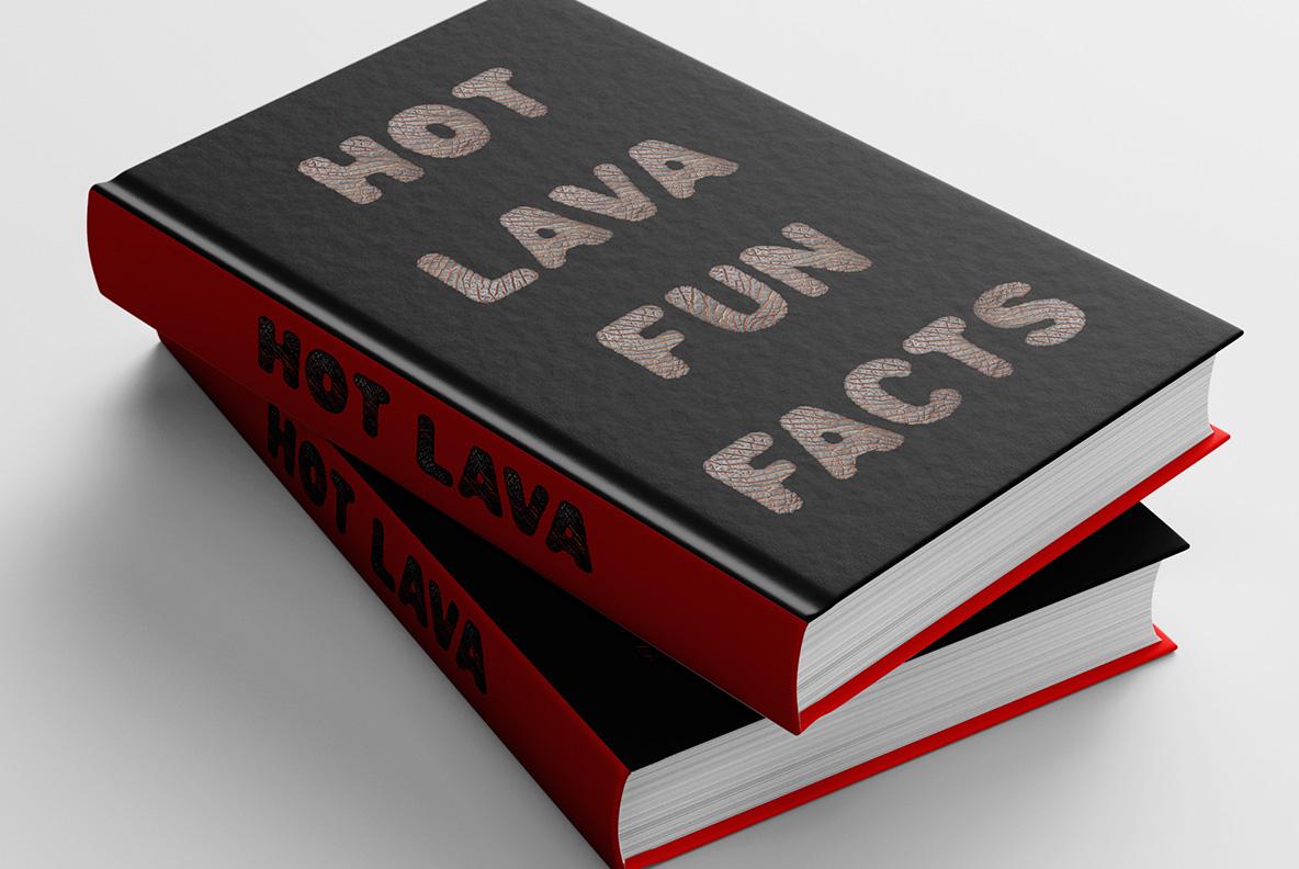 Lava Alphabet. Volcanic Letters, Numbers, and Basic Punctuation Marks ...