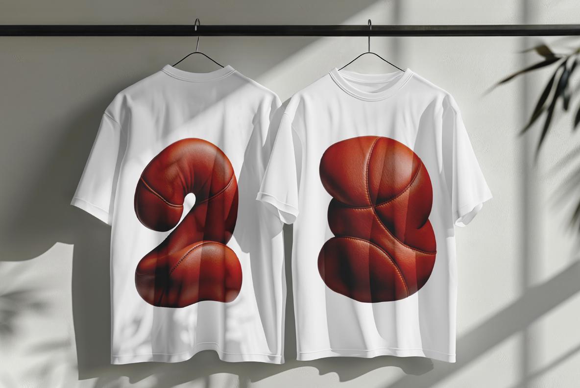 Leather Alphabet & Numbers: PNG Set (digital Download) - Etsy