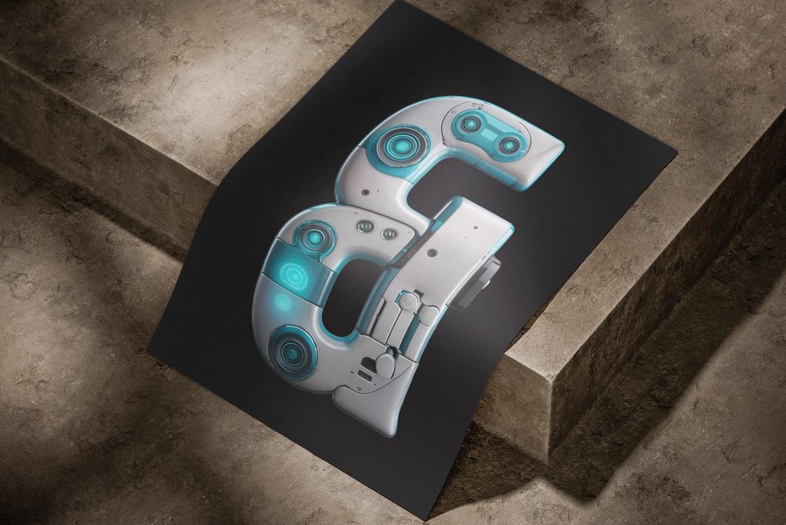 Robot Alphabet. Letters, Numbers and Punctuation Marks. PNG Set. Cute ...