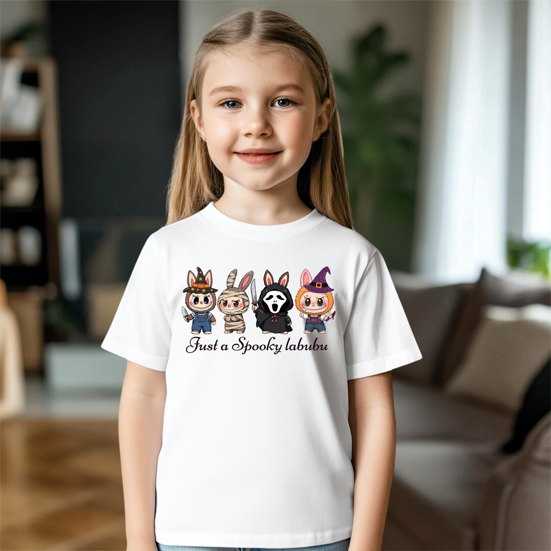 Halloween Labubu Shirt, Just a Spooky Labubu T-shirt, Labubu Lover Gift ...