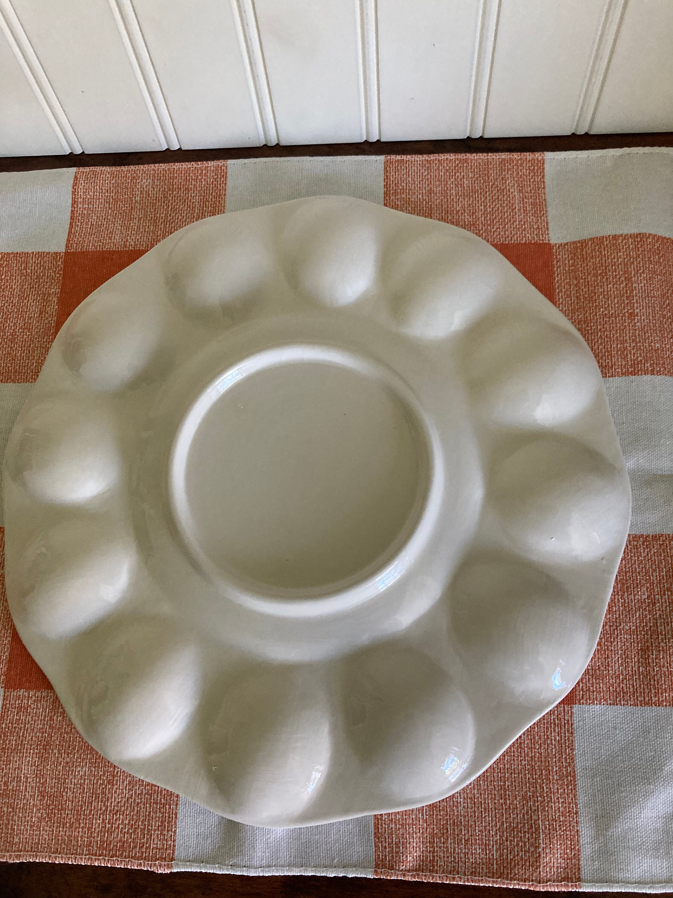 Ceramic Deviled Egg Dish Mum Fall Deviled Egg Dish Deviled Egg Platter Deviled Egg Tray Fall ...