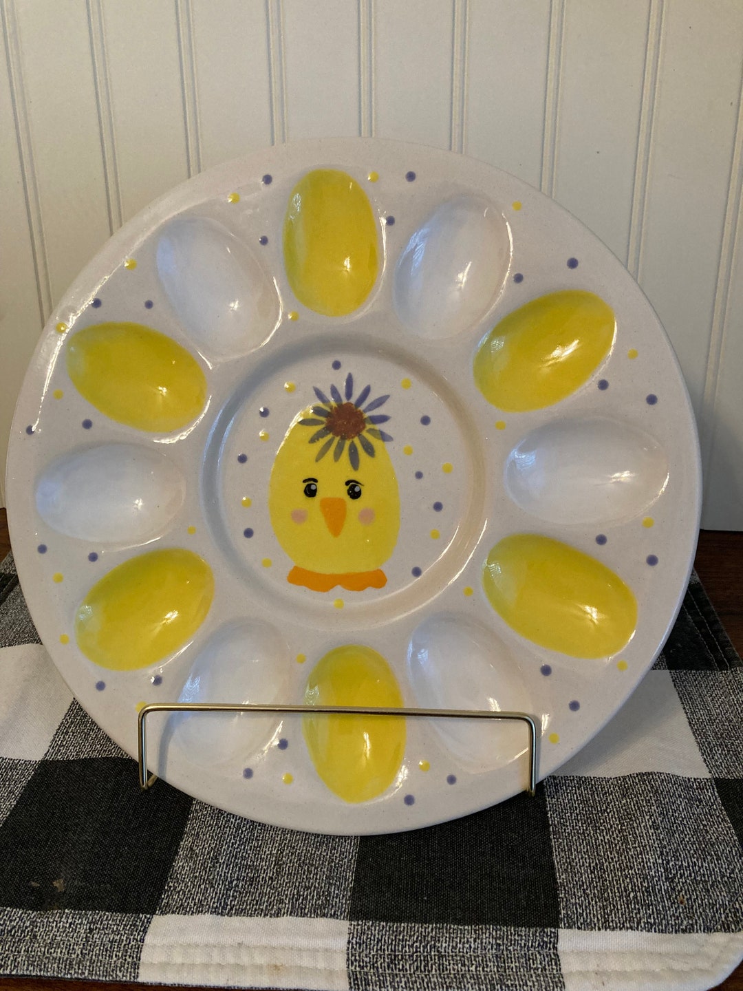Deviled Egg Dish Easter Deviled Egg Dish Deviled Egg Tray Deviled Egg ...