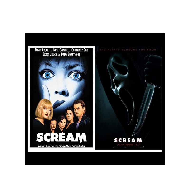 Scream Movie Posters - Etsy