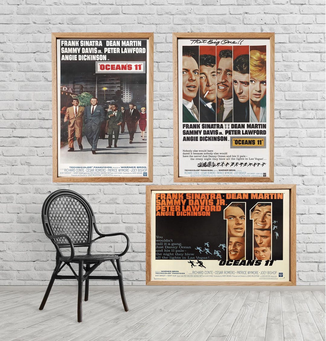 Pay 2 Get 1 for Free Ocean's 11 1960 French L'inconnu De Las Vegas ...