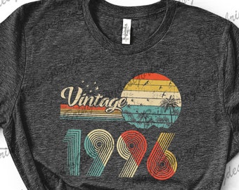1996 Birthday Shirt - Etsy