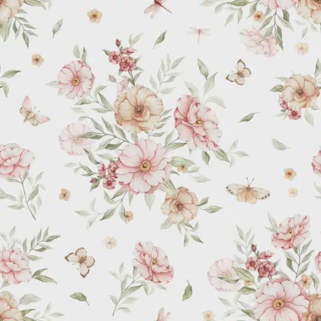 Wallpaper Kids Meadow - Etsy