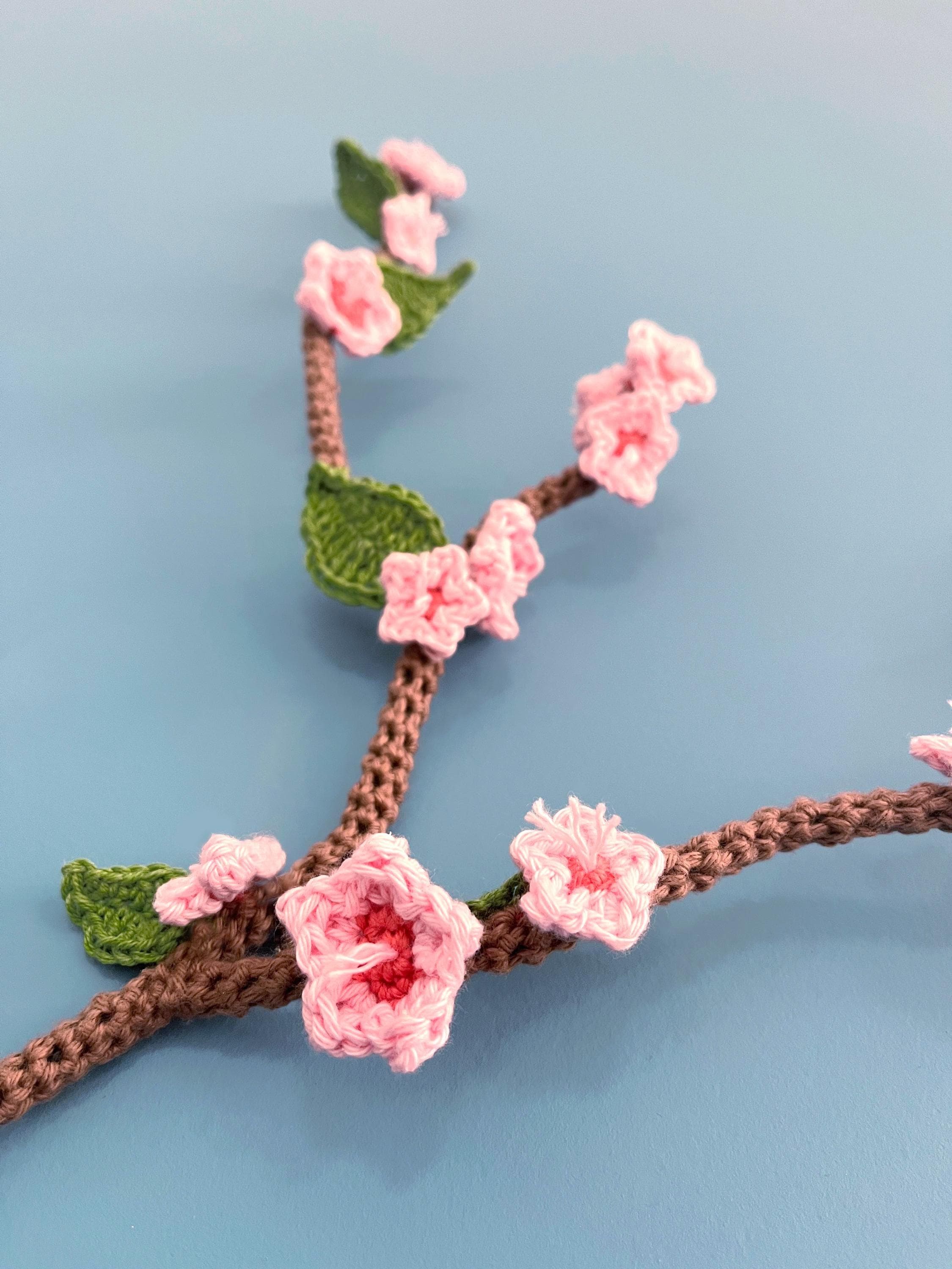 Sakura - Cherry Blossom Branch, Crochet Pattern - FR+EN - Etsy