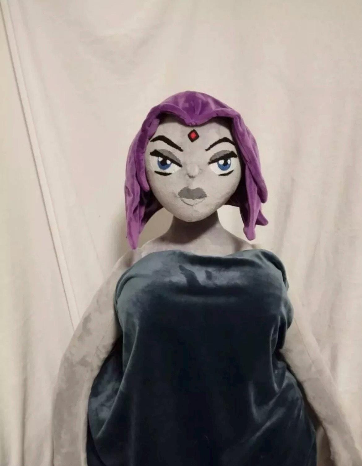 Handmade Raven Plush Toy: Teen Titans Superhero Gift (51 Inches) - Etsy