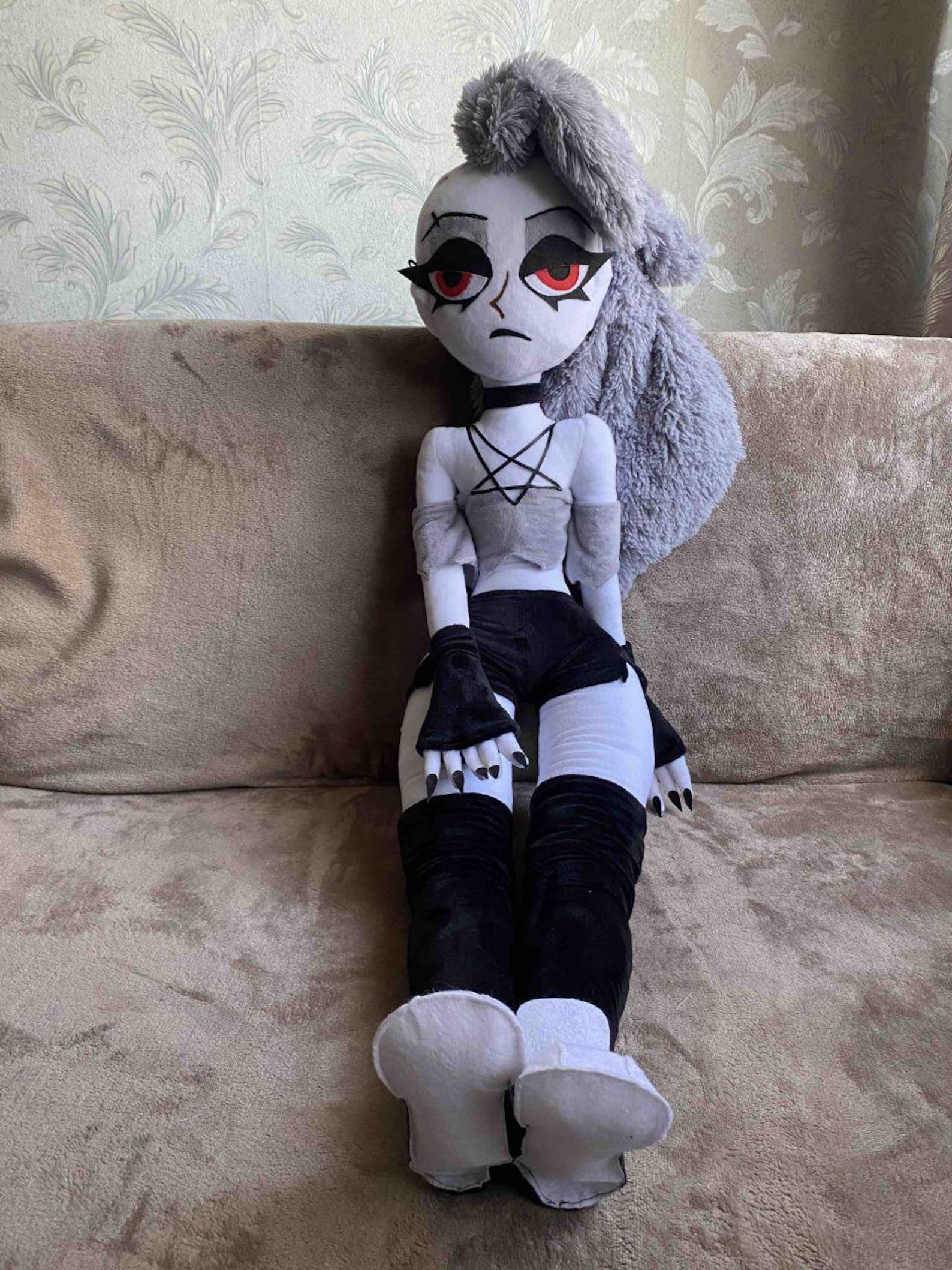 Human Loona. Hellish Boss. Custom Plush Toys - Etsy