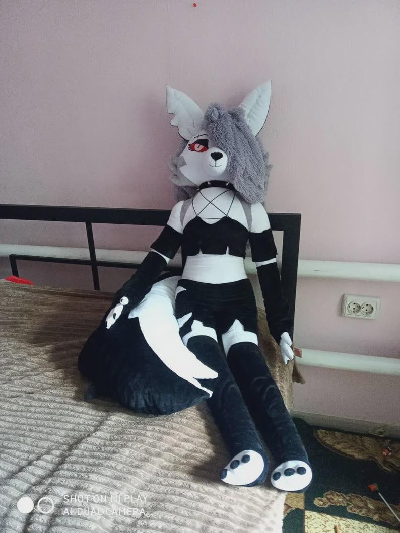 Loona Helluva Boss Plush: Handmade Plushie, 39 Inch - Etsy