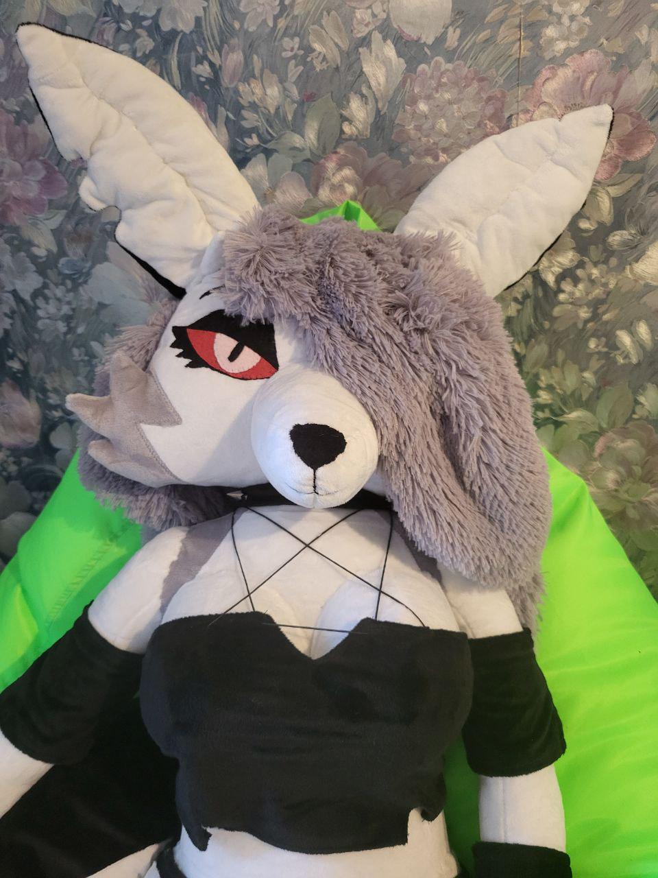 Loona Helluva Boss Plush: Handmade Plushie, 39 Inch - Etsy