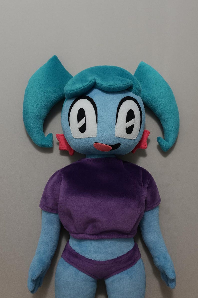 Custom Plush Toy Jenny Wakeman From My Life as a Teenage Robot, XJ-9 ...