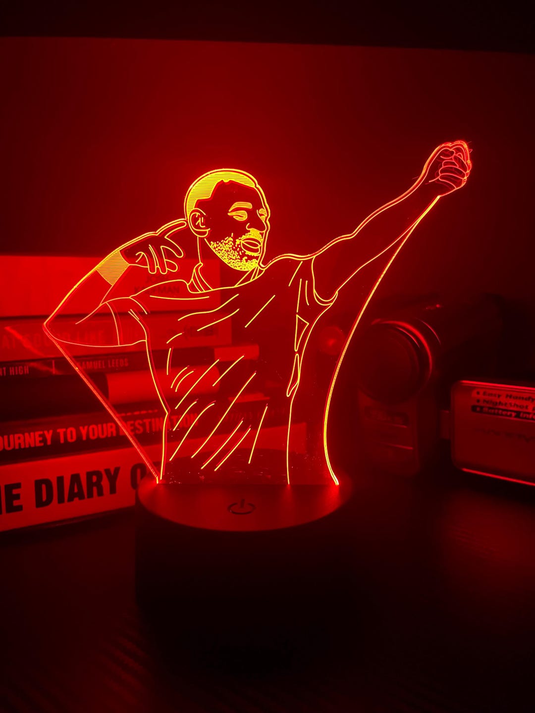 Mo Salah Liverpool FC LED Neon Night Light, Personalized Gift - Etsy