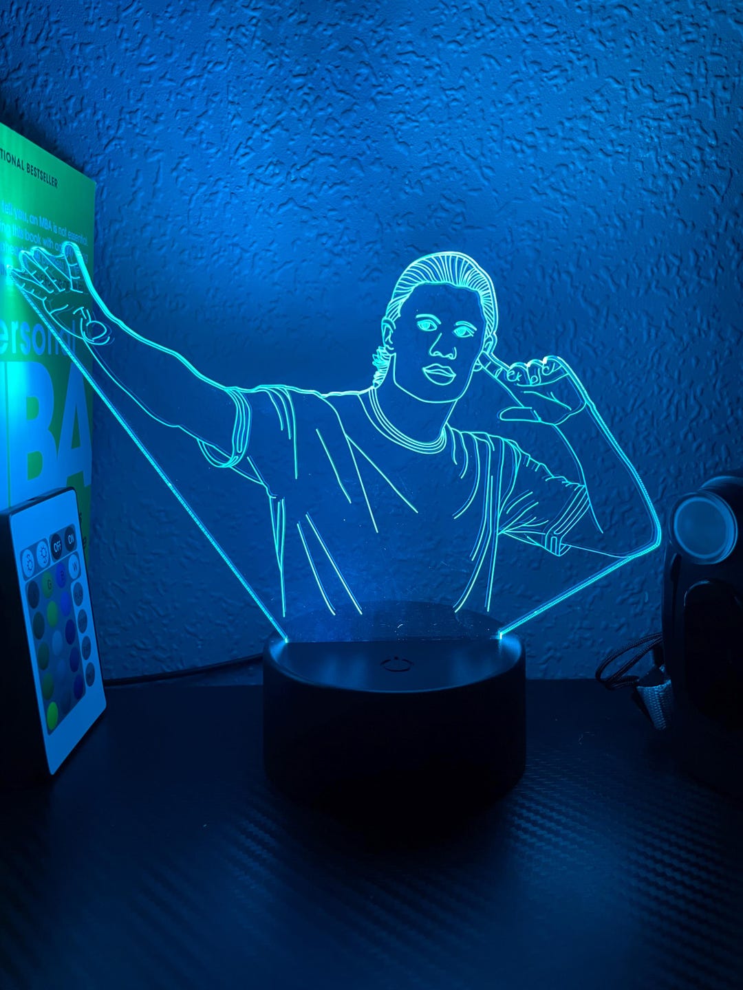 Erling Haaland LED Neon Light: Manchester City Football Club Fan Gift ...
