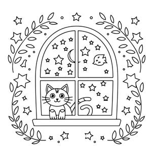 Witchy Vibes Coloring Book PDF 109 Pages Bold and Easy Magical ...