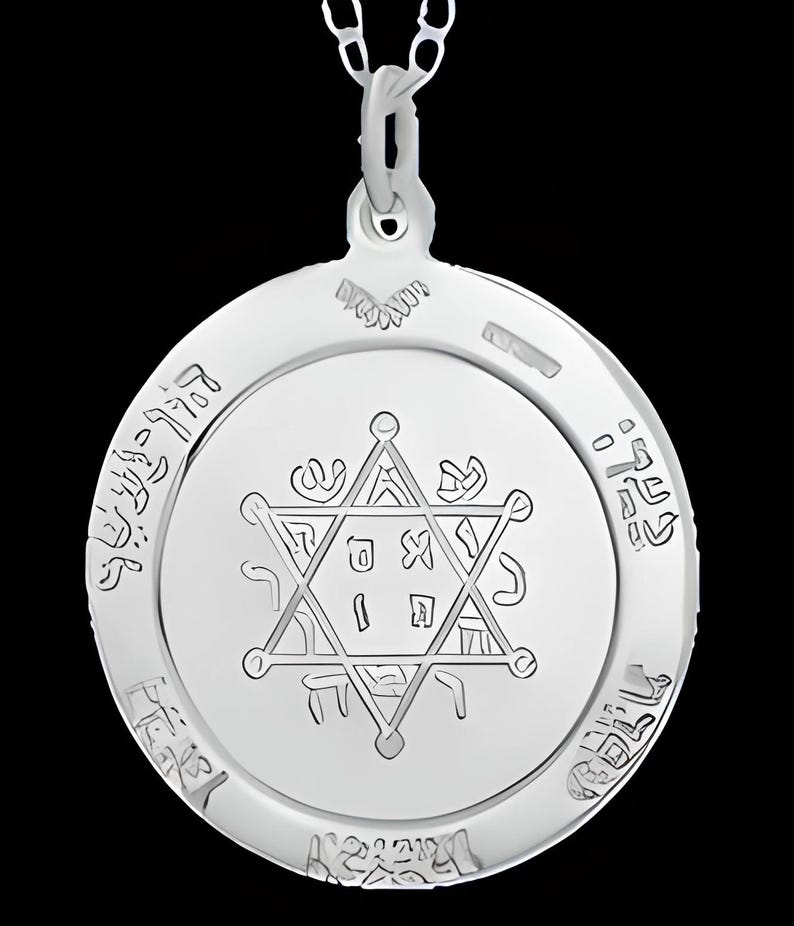 Genuine King Solomon Good Fortune Talisman, Comprising the 1st & 2nd ...