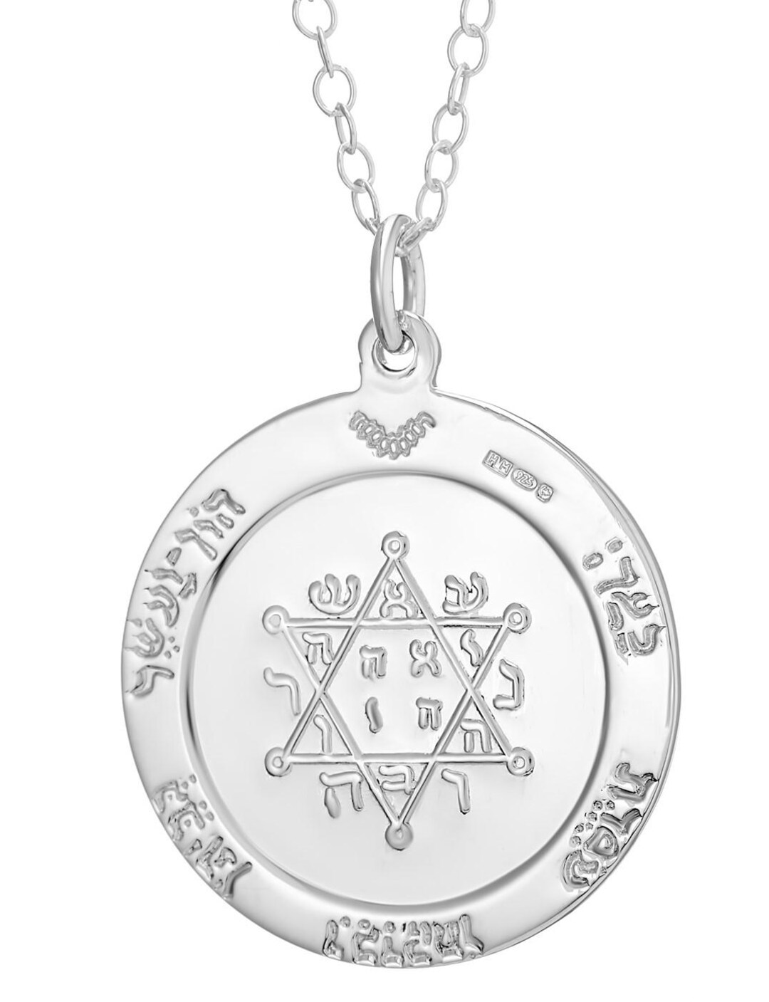 King Solomon Good Luck & Fortune Prosperity Talisman Amulet Jupiter Pentacle Spiritual Angels ...