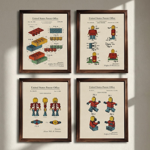 Legos Poster - Etsy