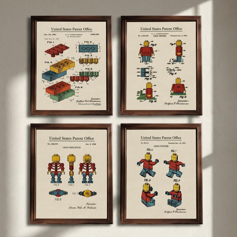 Legos Poster - Etsy