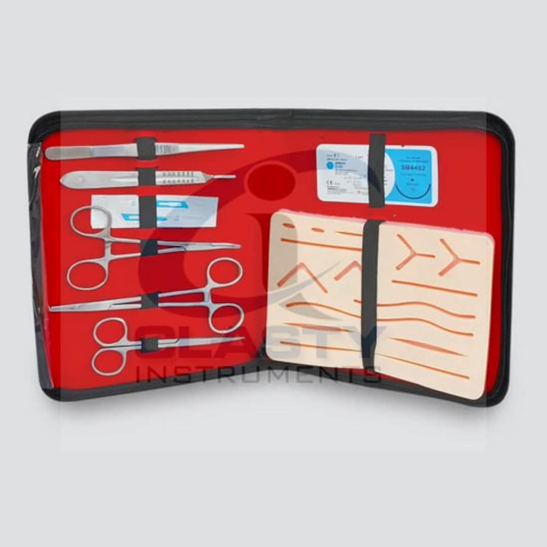 Suture Practice Kit Set , Medical Student Training Tools , Reusable ...