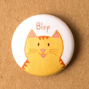 Cute Cat Pin 1 Inch Pin Funny Pin Funny Cat Gifts Funny - Etsy