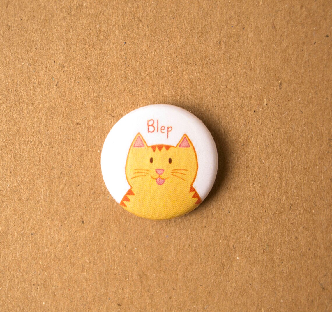 Cute Cat Pin 1 Inch Pin Funny Pin Funny Cat Gifts Funny - Etsy