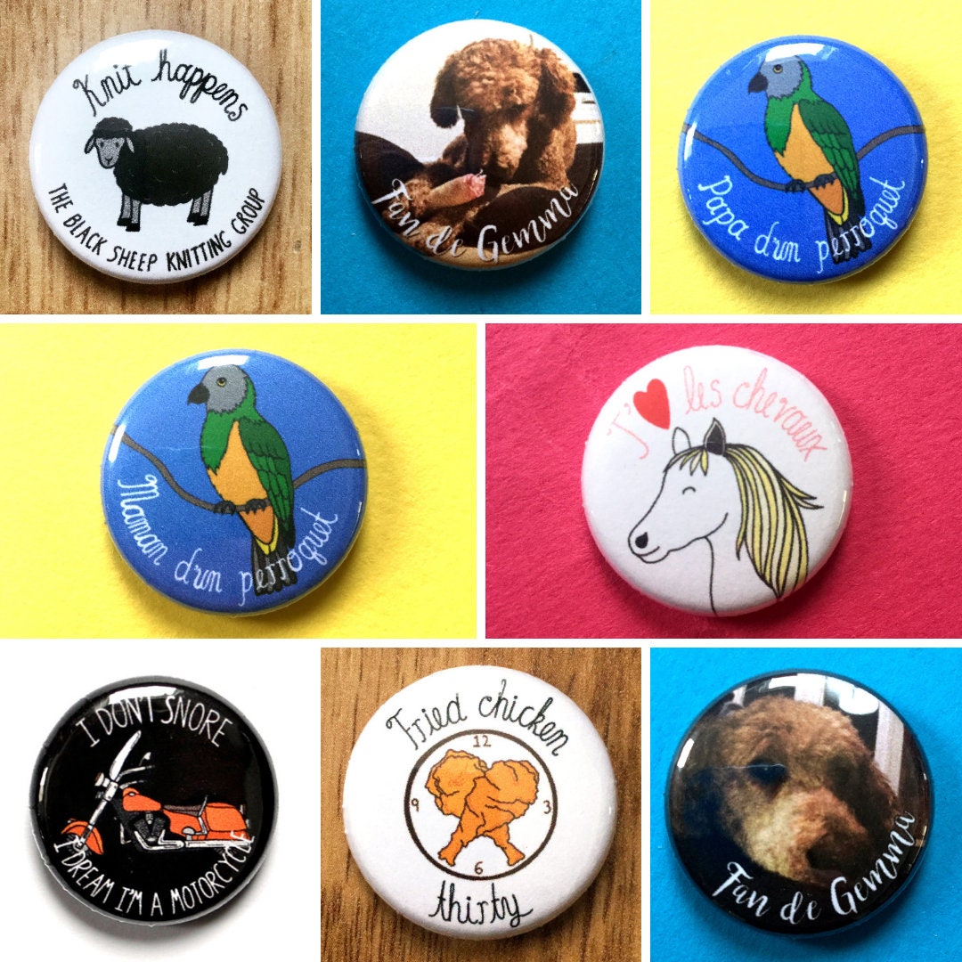 Custom Pin, Custom Pin Badge, Personalized Pins, Kids Party Favors ...