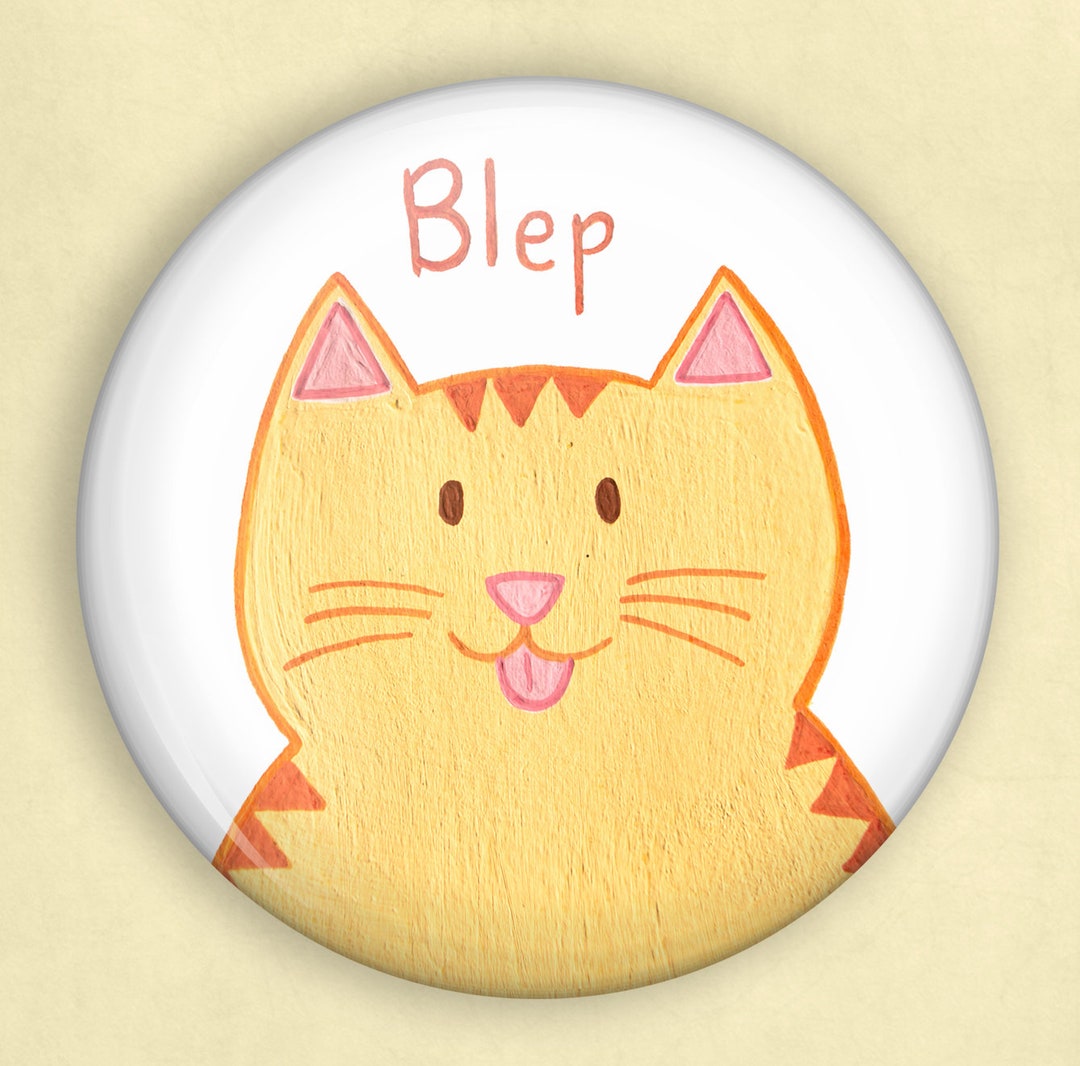 Cute Cat Pin, 1 Inch Pin, Funny Pin, Funny Cat Gifts, Funny Cat Pin ...