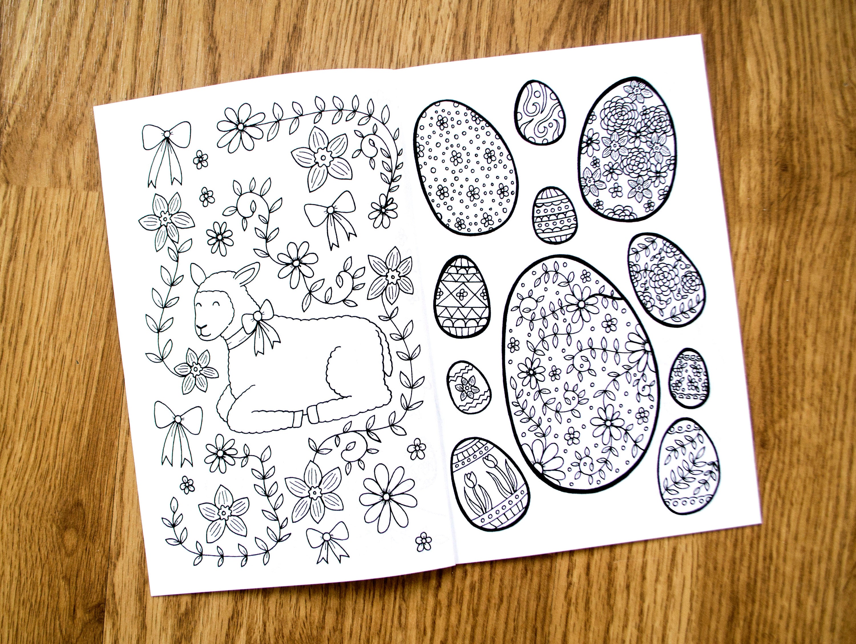 PRINTABLE Easter Colouring Pages, Easter Activities, Kids Easter Crafts ...