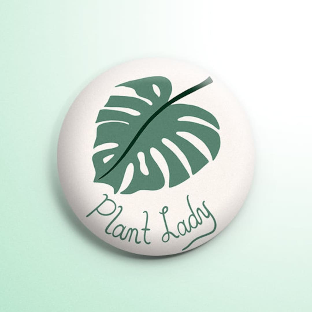 Plant Lady Pin Plant Lady Gift Plant Mom Gift Cute Pins - Etsy