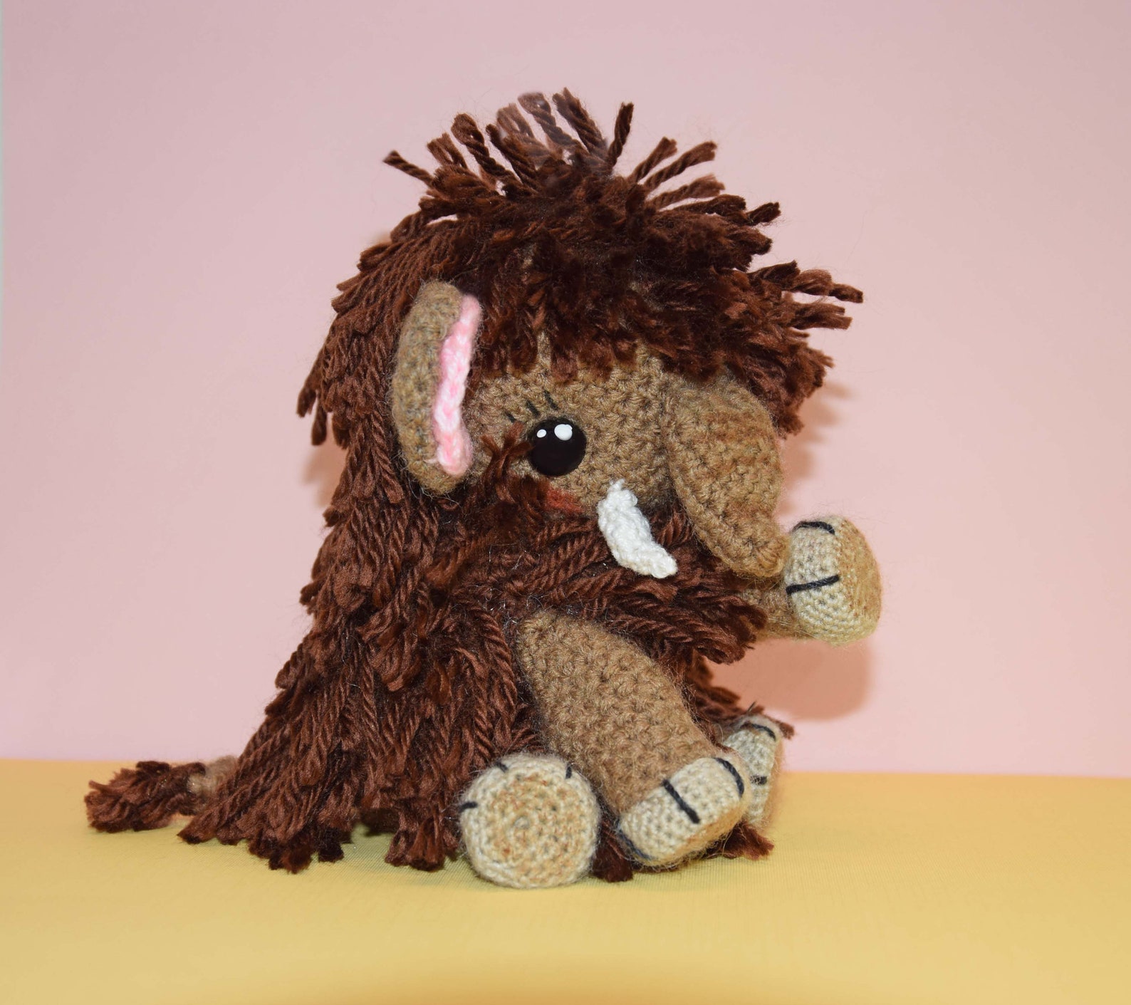 Baby Mammoth Crochet Pattern - Amigurumi Mammoth - Etsy