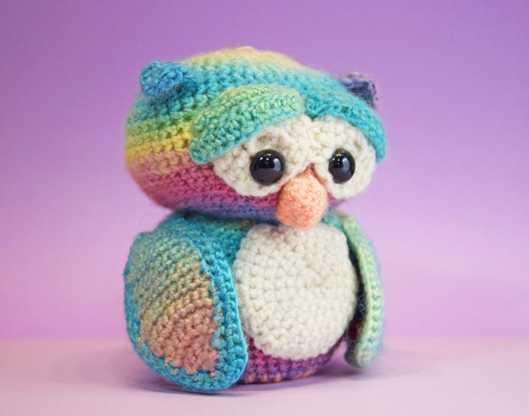 Cute Owl Crochet Pattern - Amigurumi Shy Owl - Etsy