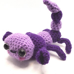 Scorpio Zodiac Sign Crochet Pattern PDF Cute Kawaii Scorpion - Etsy