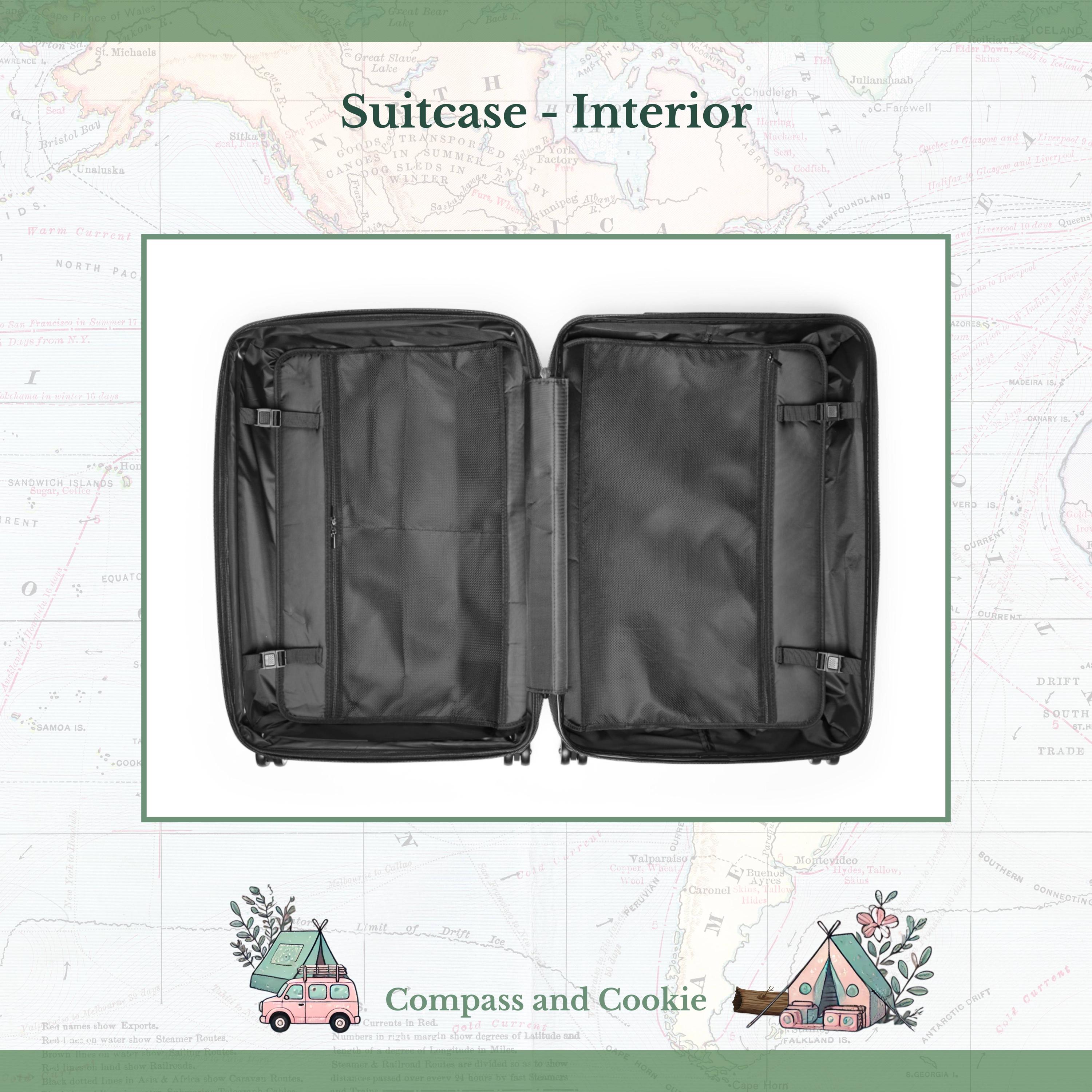 Personalized Luggage, Hard Shell Suitcase, Grad Gift for Him, Going ...