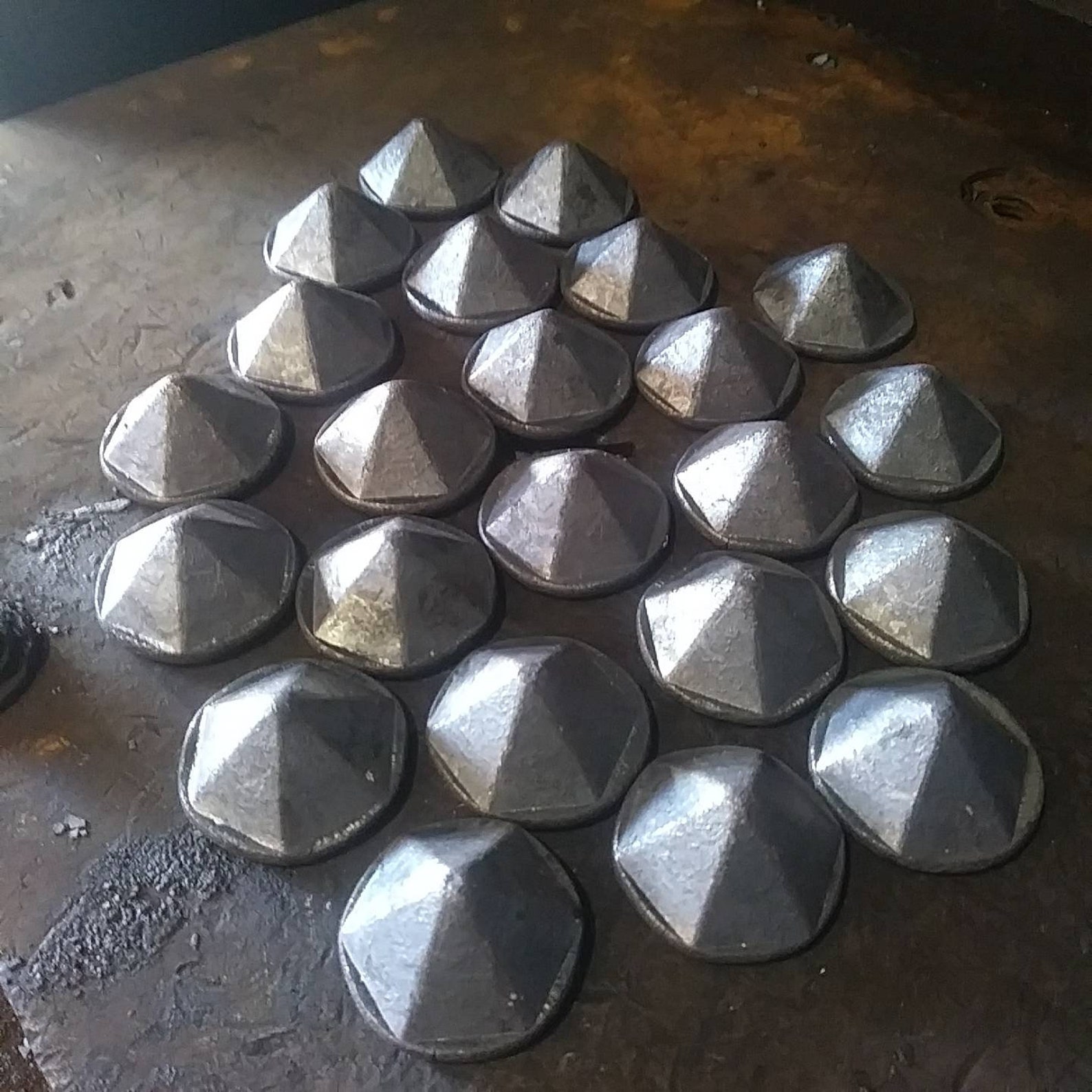 Medium Pyramid Faux Rivet Heads Made to Order - Etsy