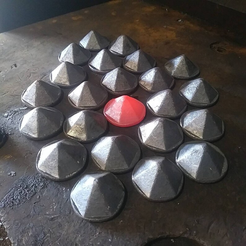 Medium Pyramid Faux Rivet Heads Made to Order - Etsy