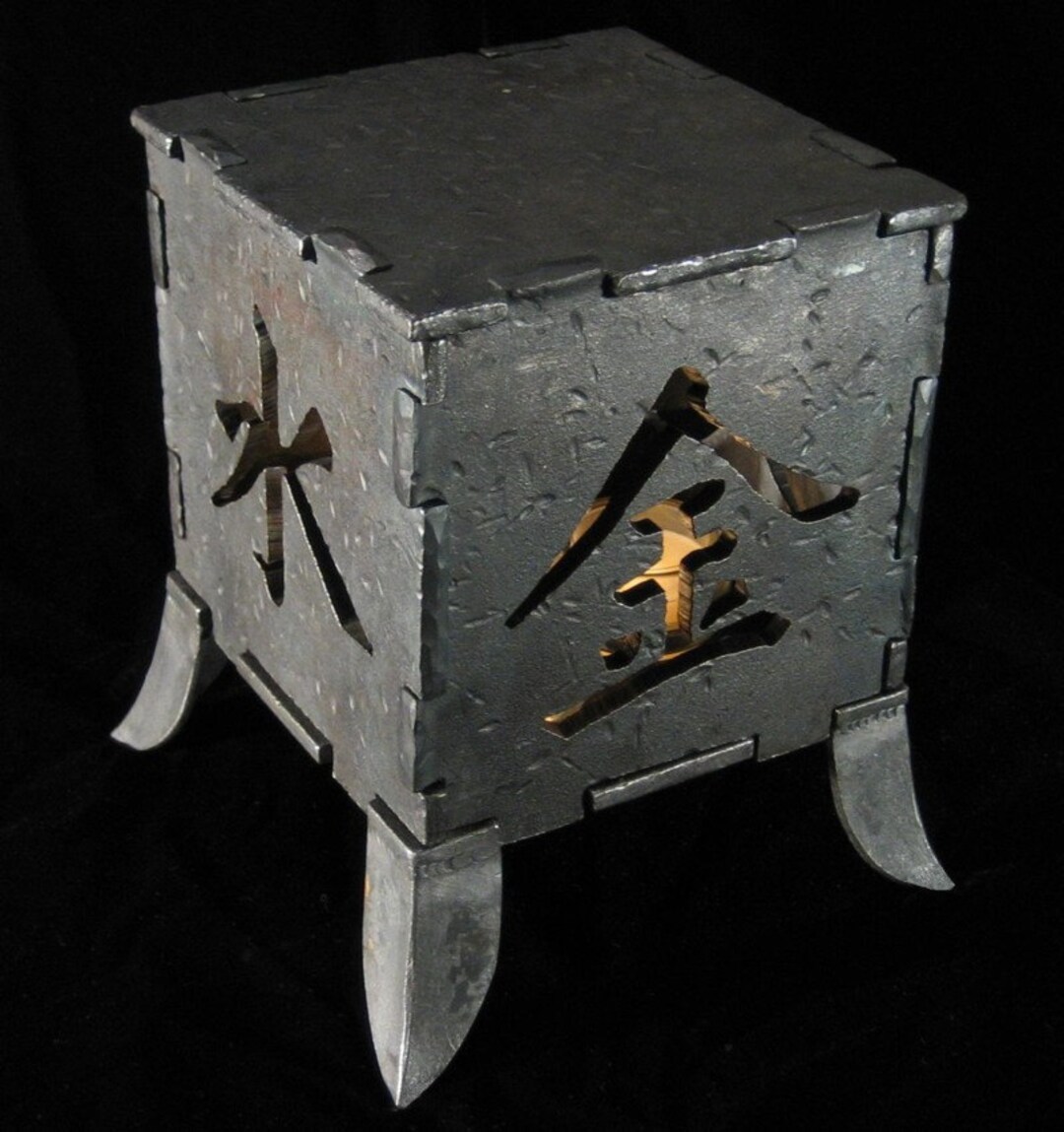 Japanese Temple Styled Candle Box Asian Influence - Etsy