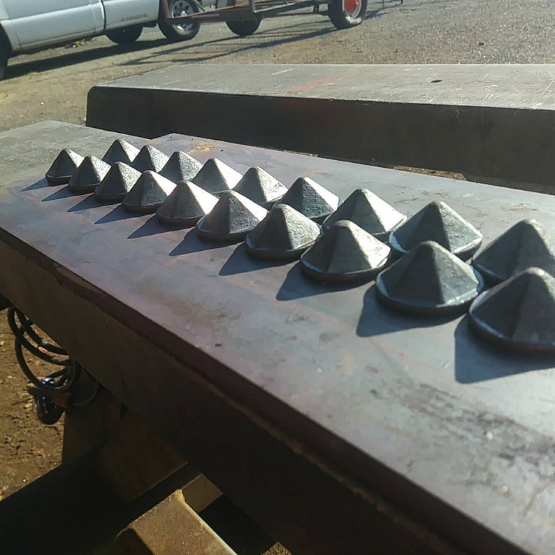 Medium Pyramid Faux Rivet Heads Made to Order - Etsy
