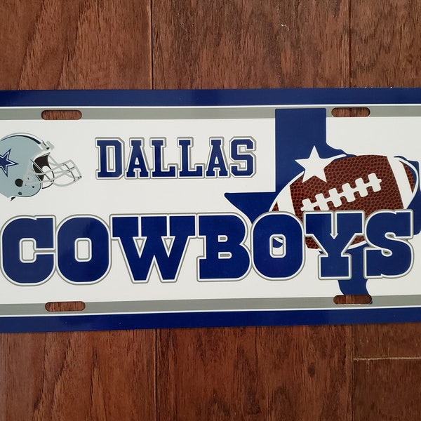 Dallas Cowboys License Plate - Etsy