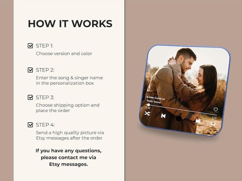 Custom Photo Album Cover Photo Gift for Family, Valentine Gift, Custom ...